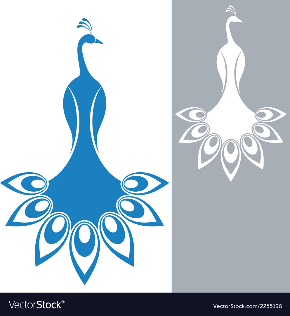 Peacock Royalty Free Vector Image - VectorStock