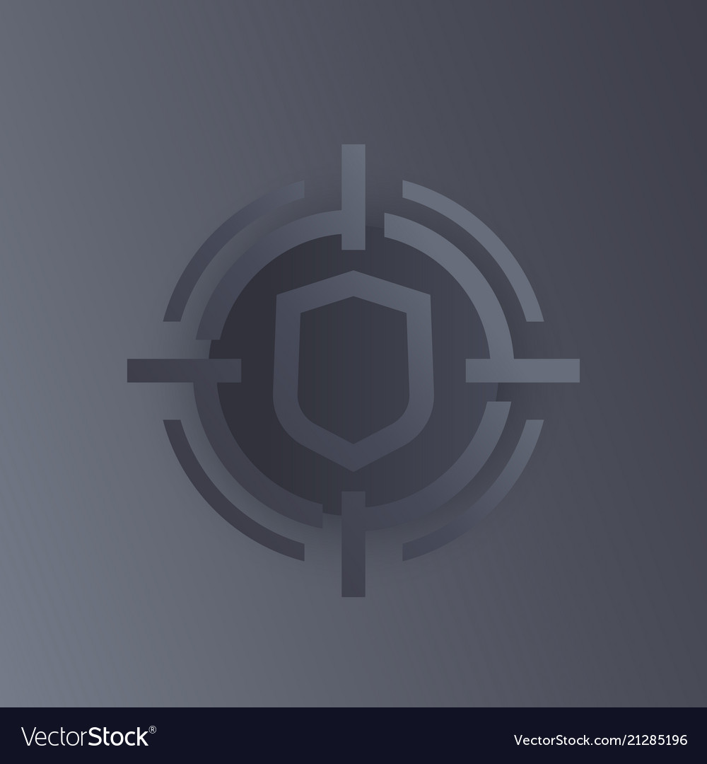 Security breach data protection icon Royalty Free Vector