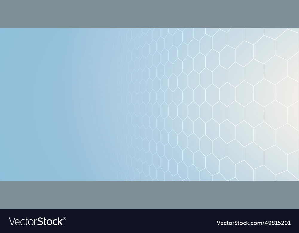 Futuristic digital techno hexagonal background Vector Image