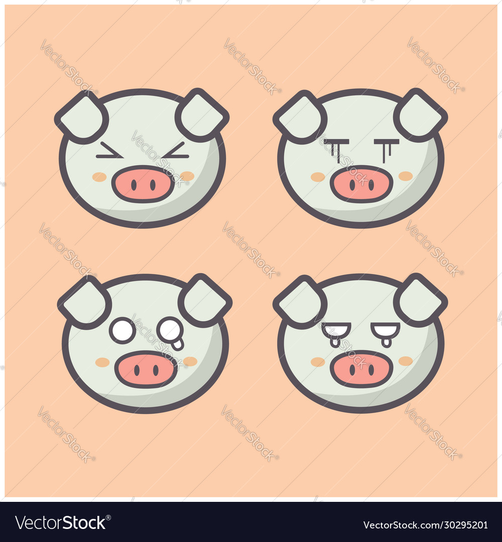 Pig design Royalty Free Vector Image - VectorStock