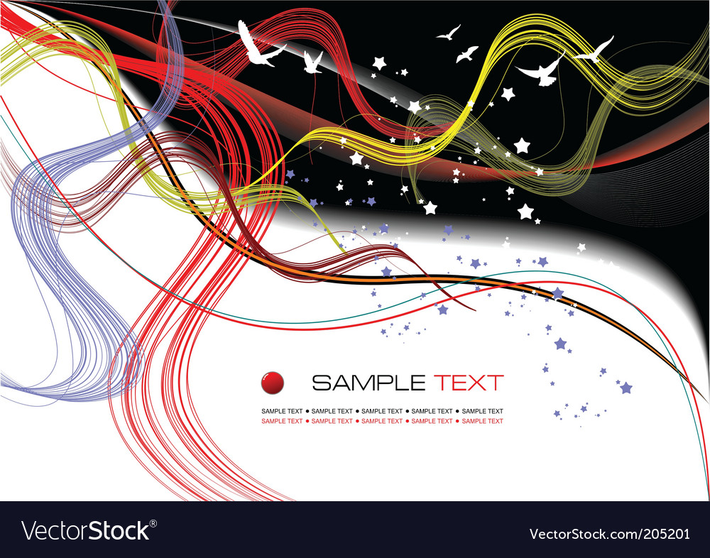 Wave background Royalty Free Vector Image - VectorStock