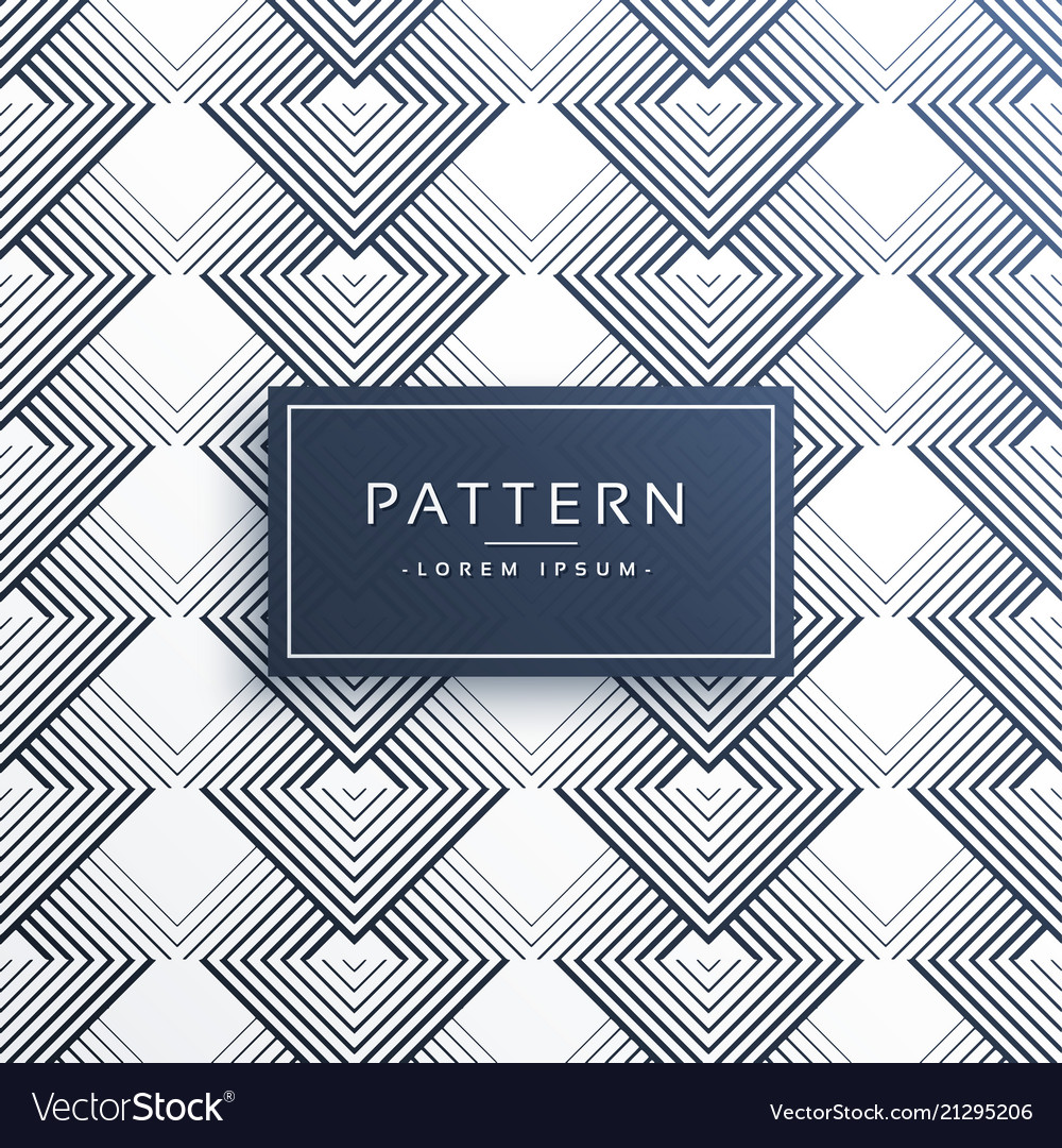 Abstract line pattern design background Royalty Free Vector