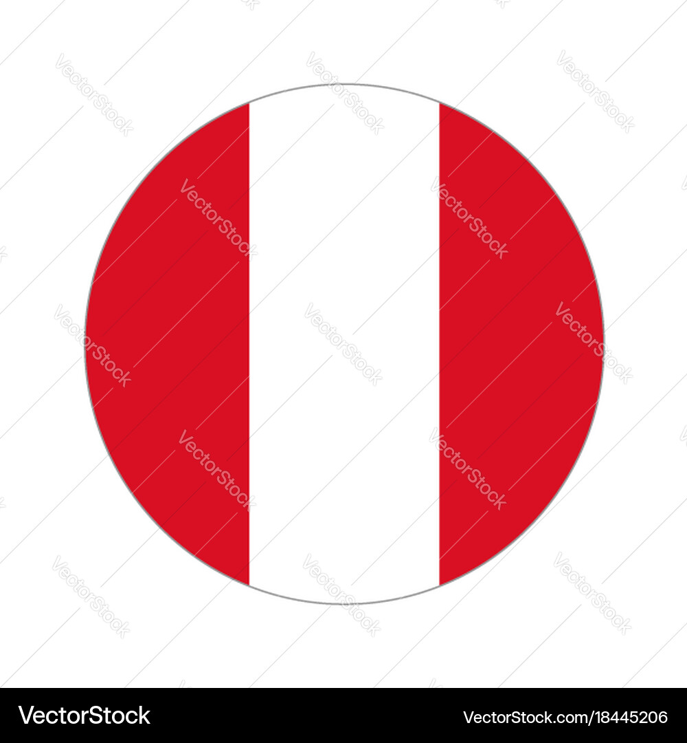 Circular world flag Royalty Free Vector Image - VectorStock