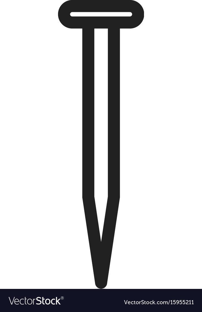 Nail Royalty Free Vector Image - VectorStock