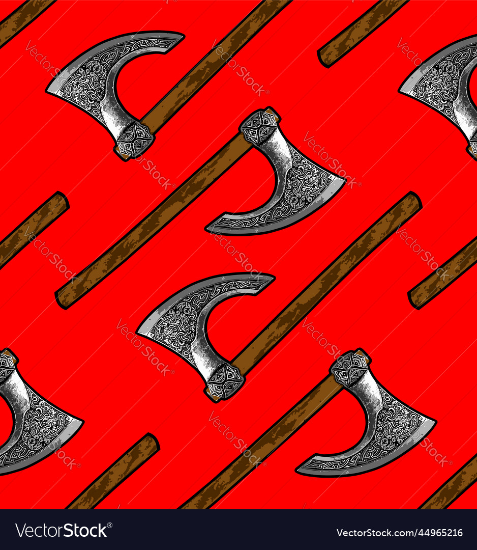 Ax pattern on black background Royalty Free Vector Image