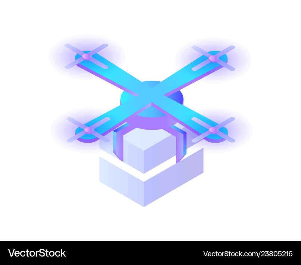 Helicopters propeller fan copter isolated icon Vector Image