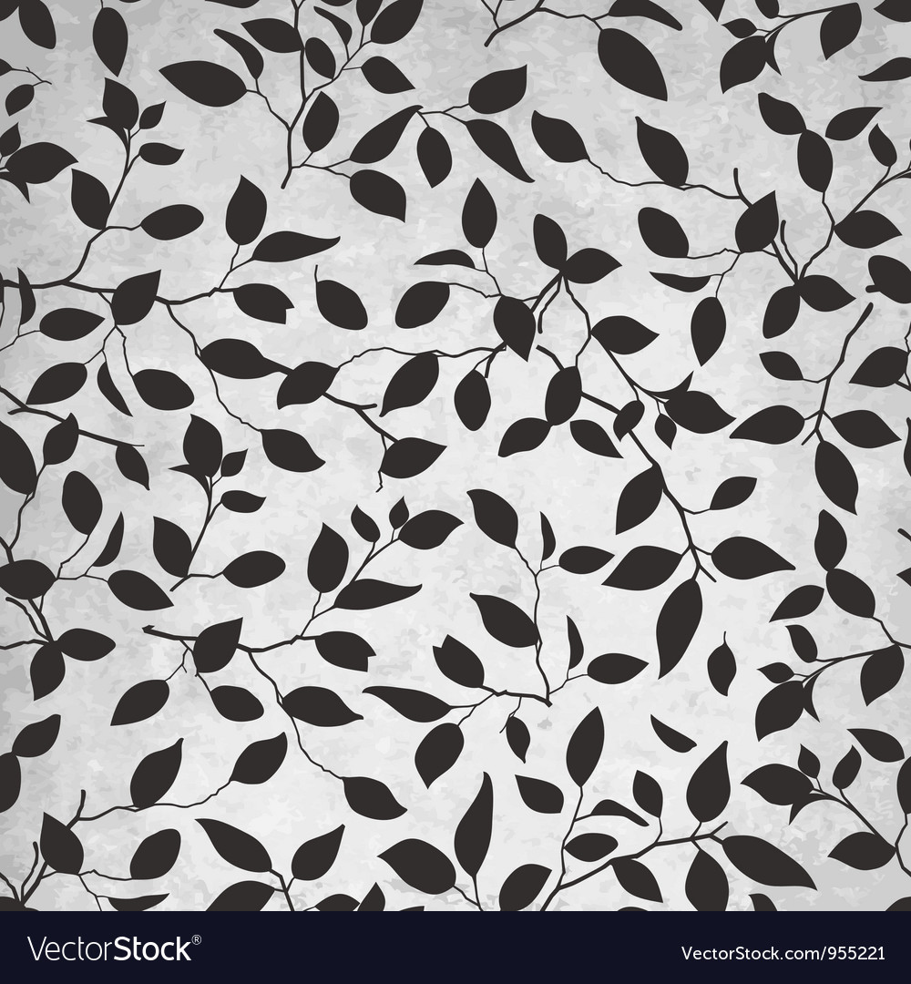 Leaf pattern Royalty Free Vector Image - VectorStock