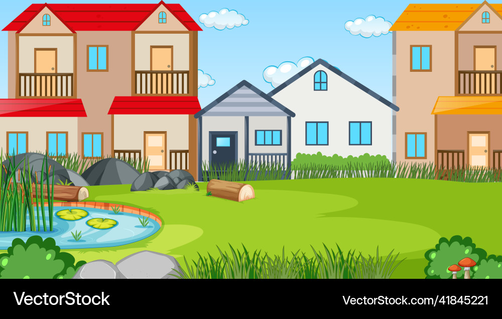 House With Yard Clip Art 1,300+ Small House Yard Stock Illustrations,