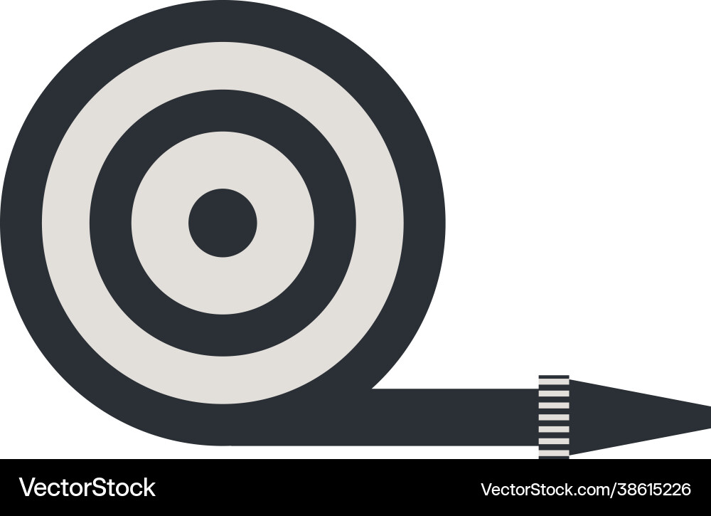 Fire hose icon Royalty Free Vector Image - VectorStock