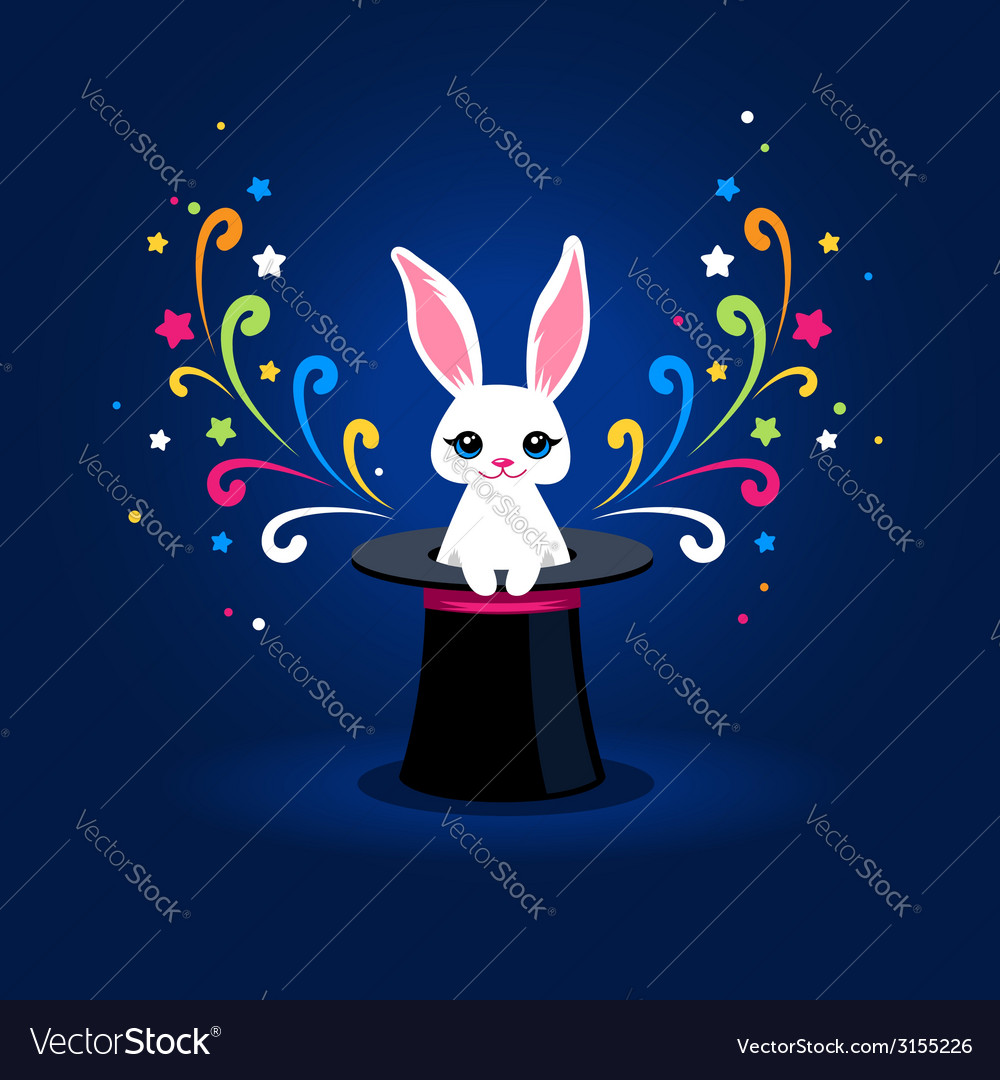 Magic hat Royalty Free Vector Image - VectorStock