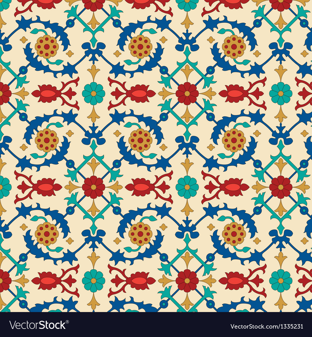 Arabic seamless pattern Royalty Free Vector Image Arabic seamless pattern Royalty Free Vector Image