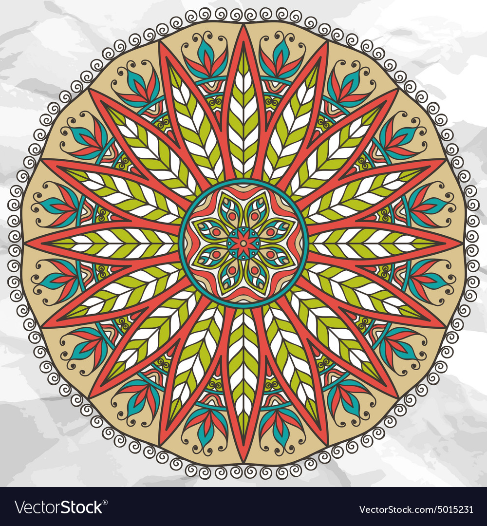 Mandala Royalty Free Vector Image - VectorStock