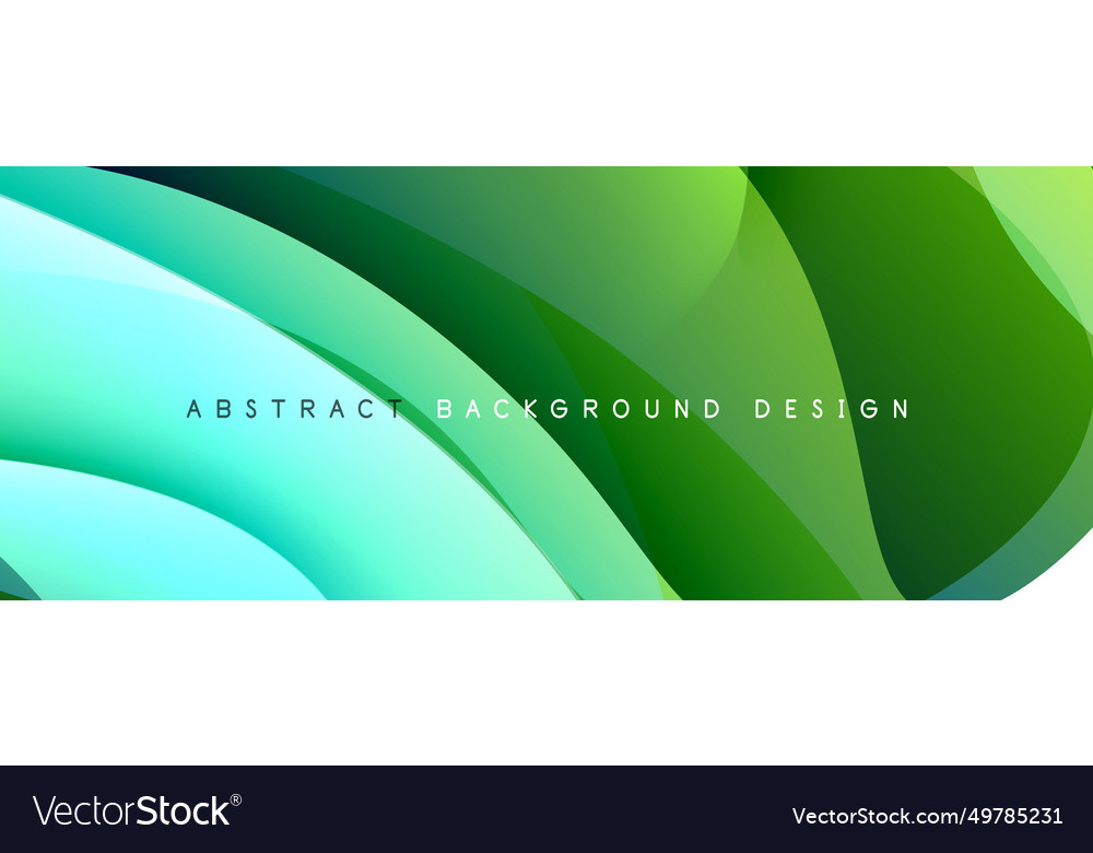 Simple fluid color gradient abstract background Vector Image
