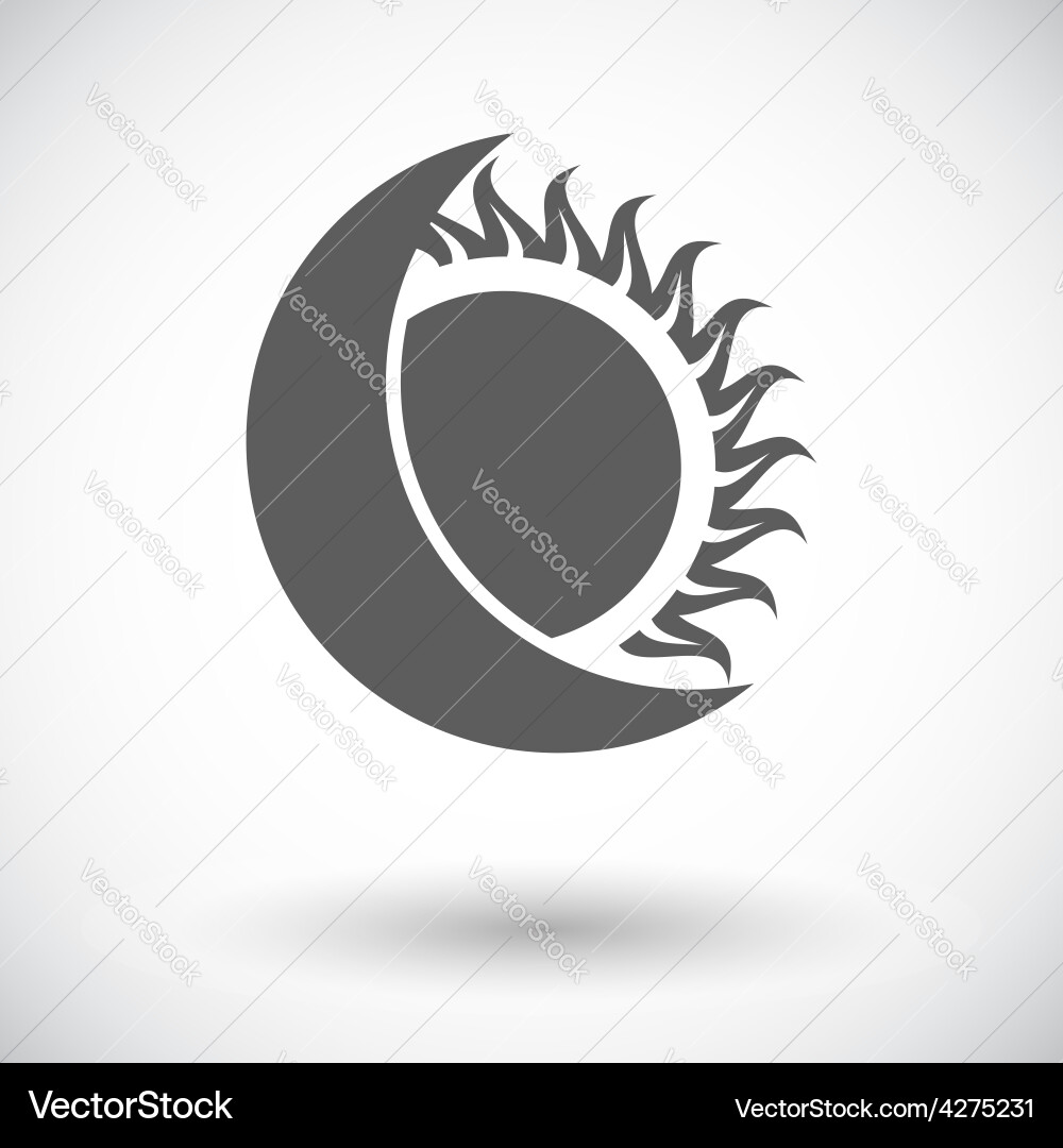 Solar Eclipse Icon