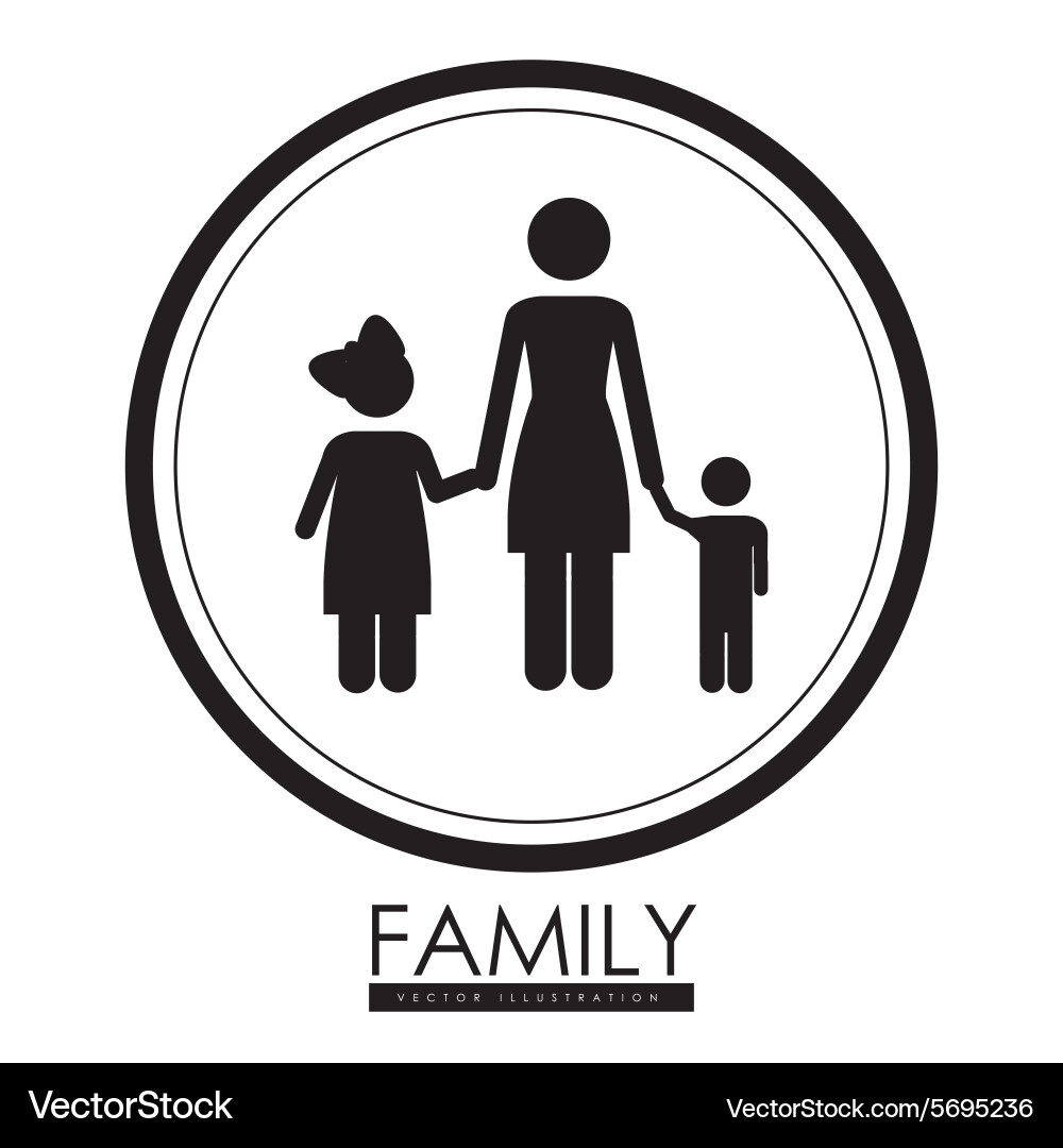 Family design Royalty Free Vector Image - VectorStock