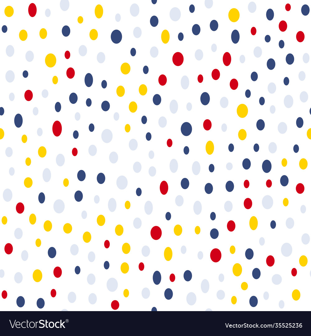 Simple irregular dot seamless pattern Royalty Free Vector