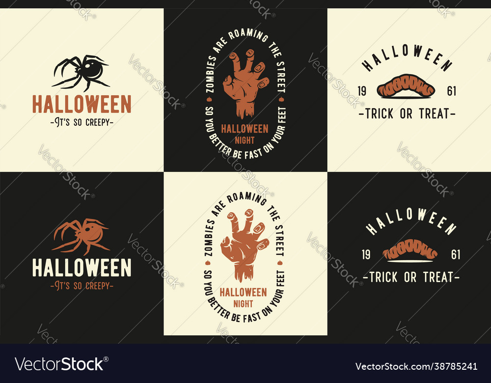 Halloween zombie design for spooky holiday Vector Image