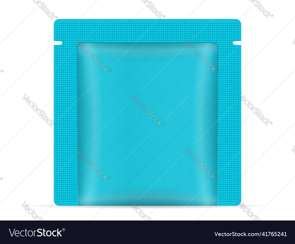 Sachet Royalty Free Vector Image - VectorStock