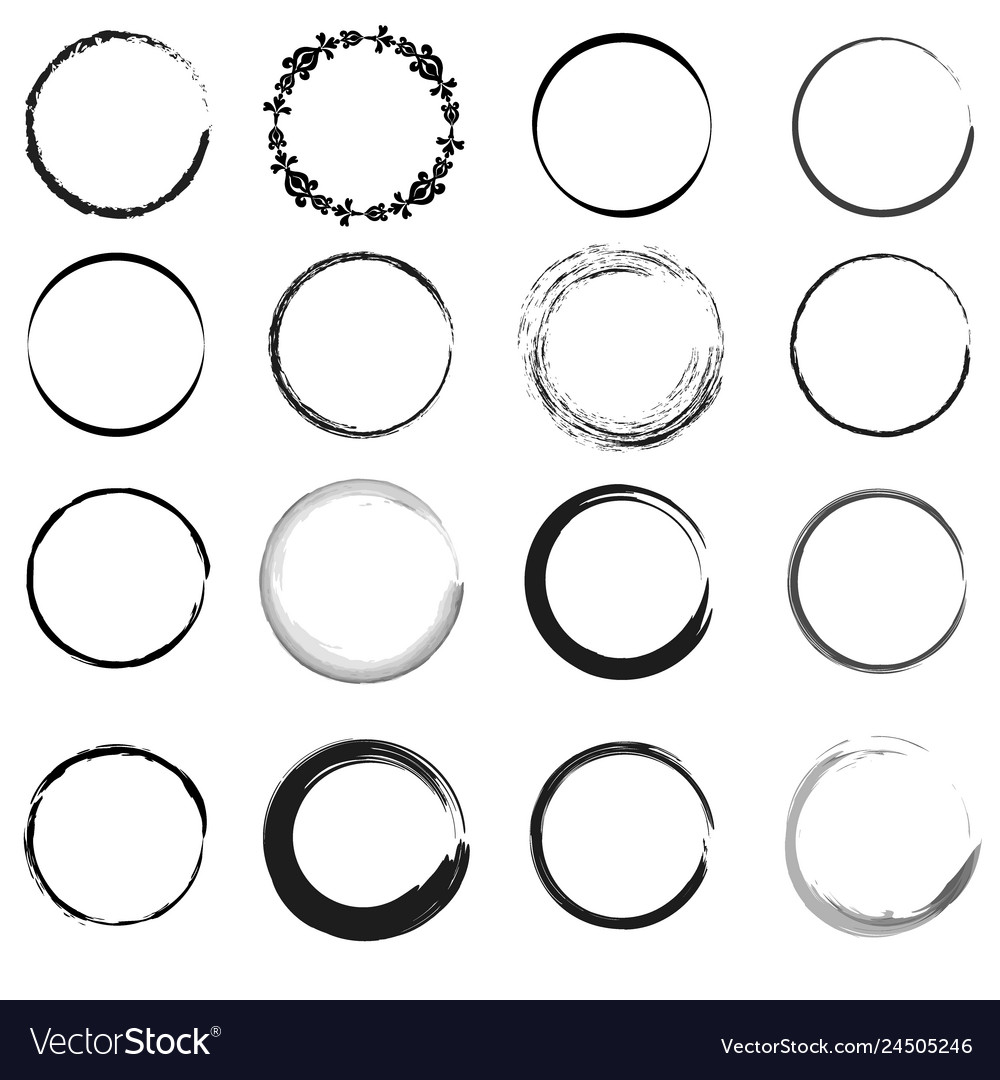 Circle elements image Royalty Free Vector Image