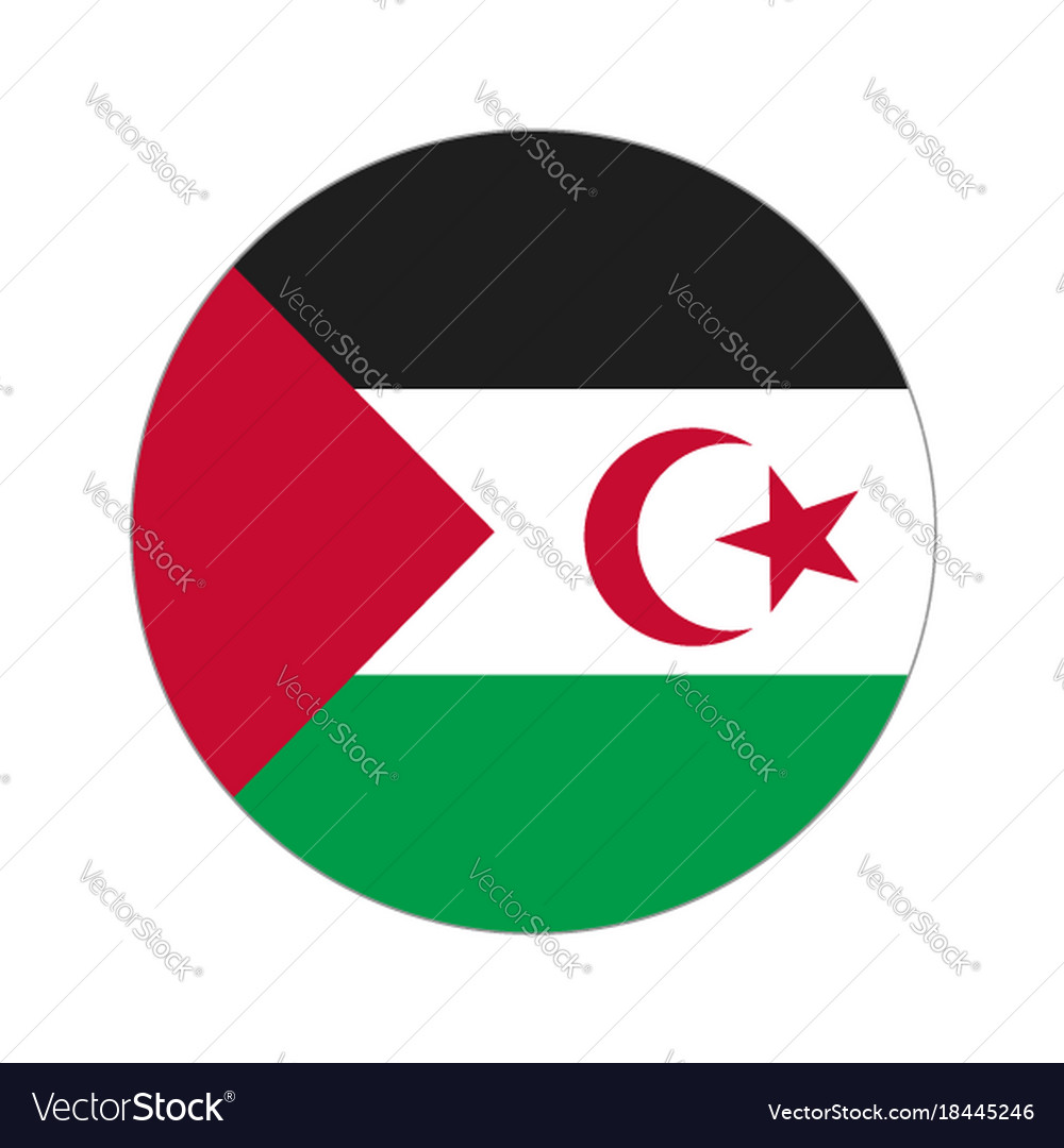 Circular world flag Royalty Free Vector Image - VectorStock