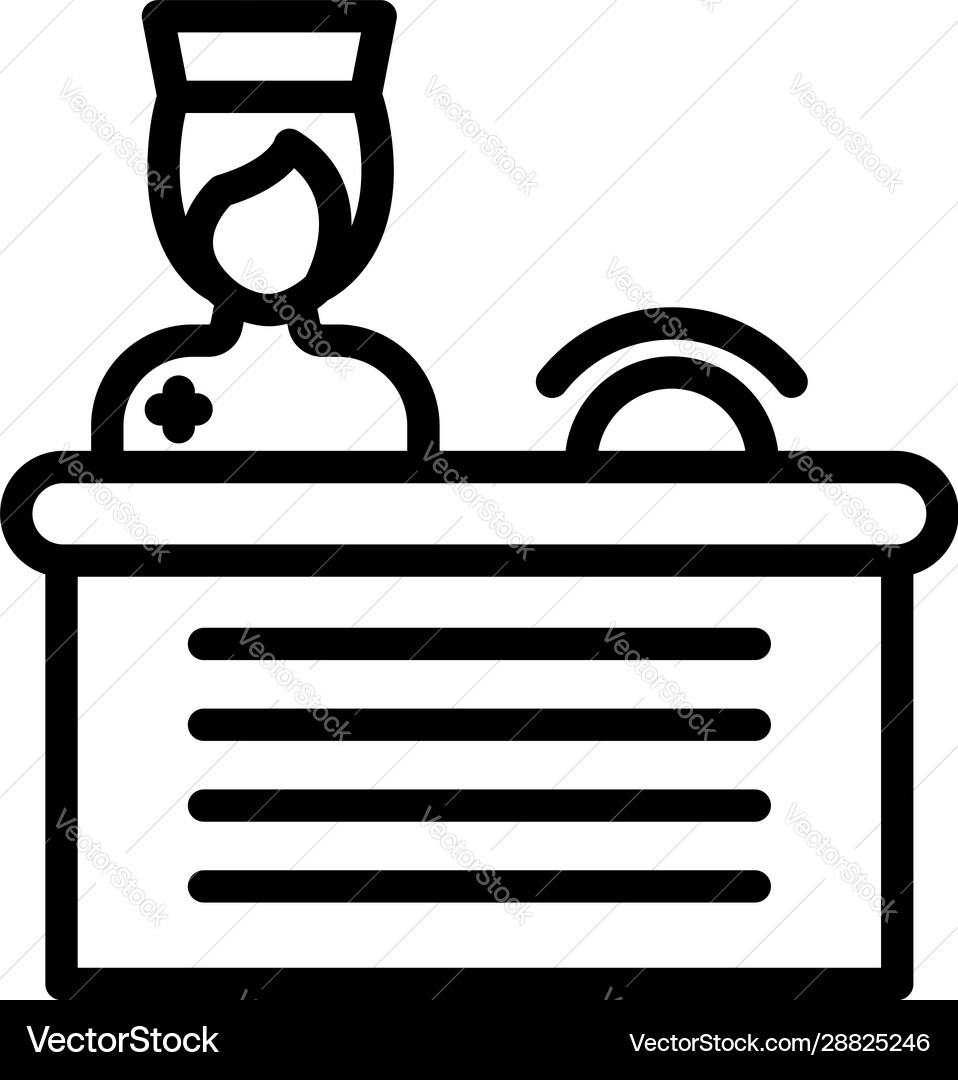 Medical Receptionist Clipart