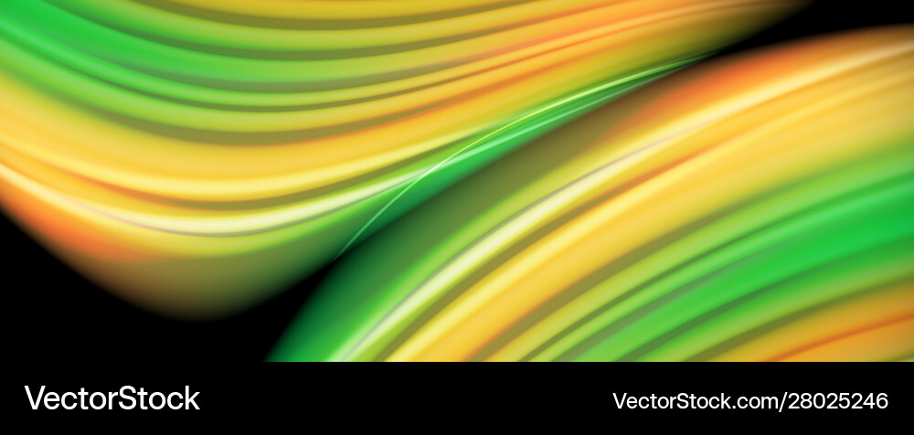 Modern rainbow liquid color flow colorful poster Vector Image