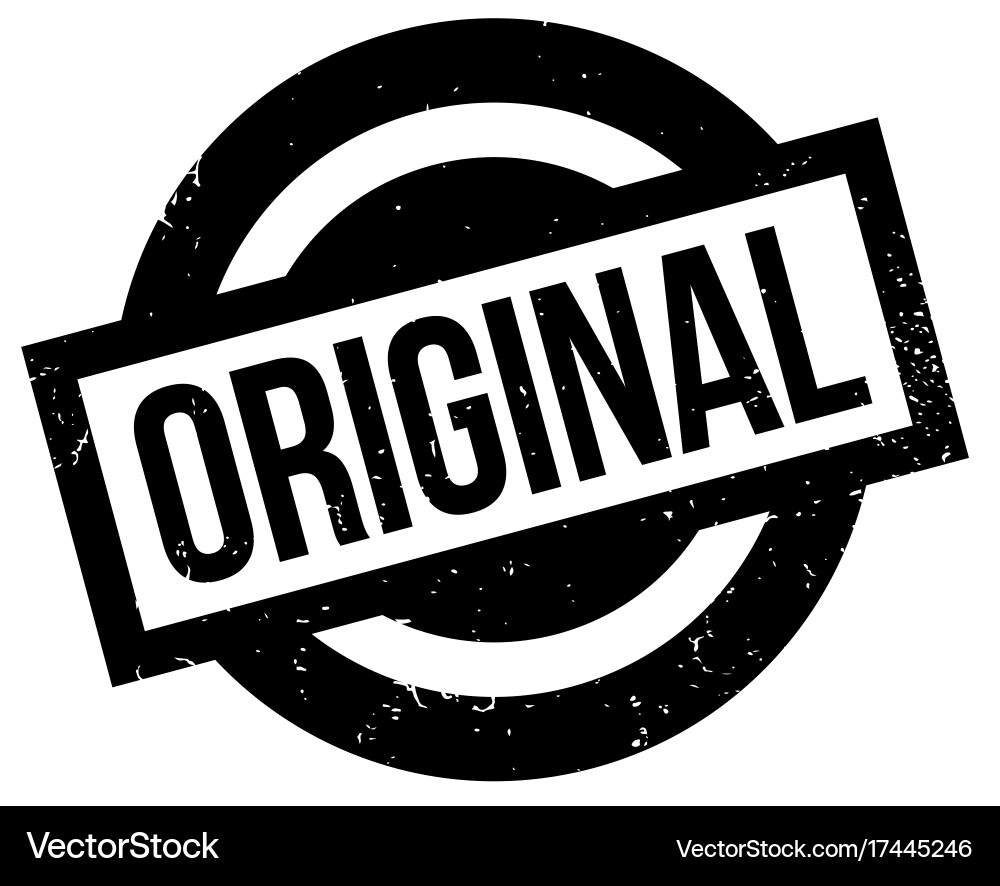 Original rubber stamp Royalty Free Vector Image