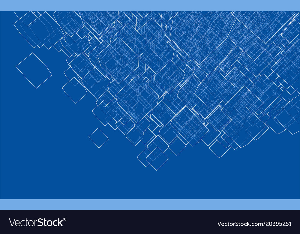 Abstract boxes background Royalty Free Vector Image