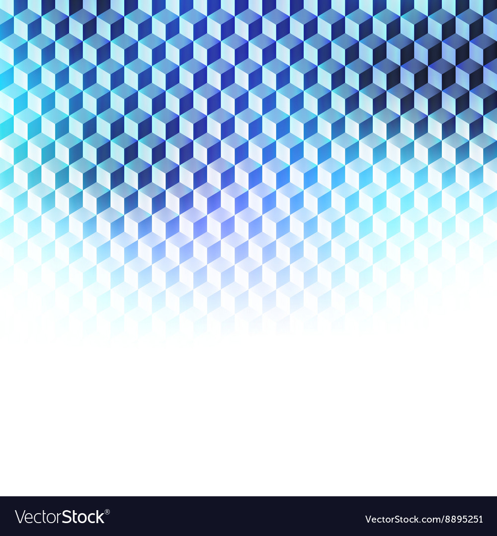 Abstract cubes background Royalty Free Vector Image