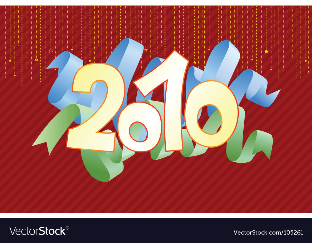 2010 Royalty Free Vector Image - VectorStock