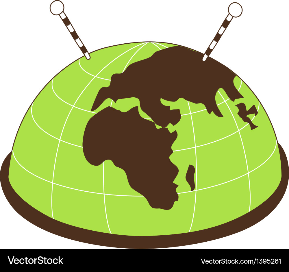 A dome Royalty Free Vector Image - VectorStock