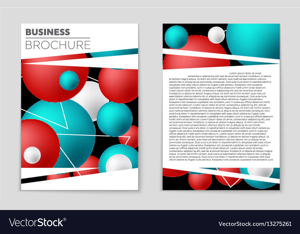 Abstract layout background set for art Royalty Free Vector