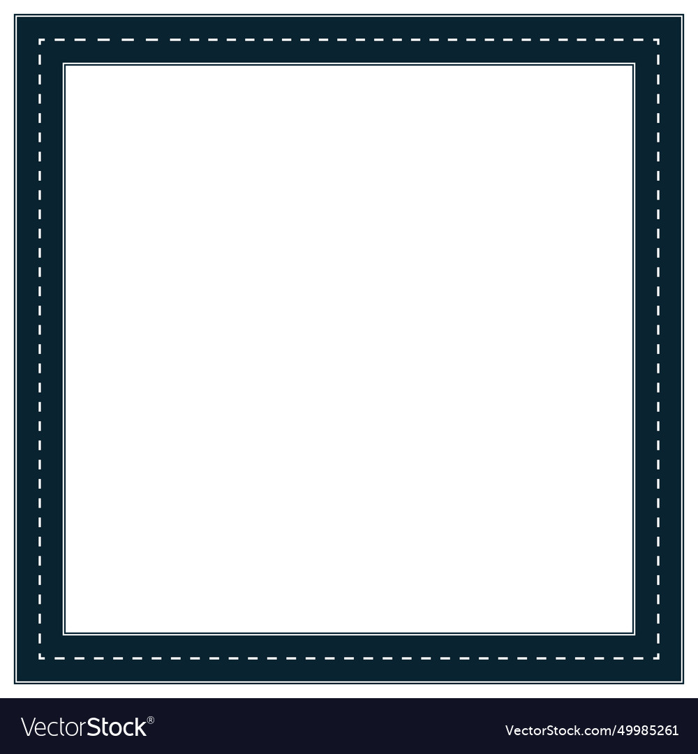 Road square frame Royalty Free Vector Image - VectorStock