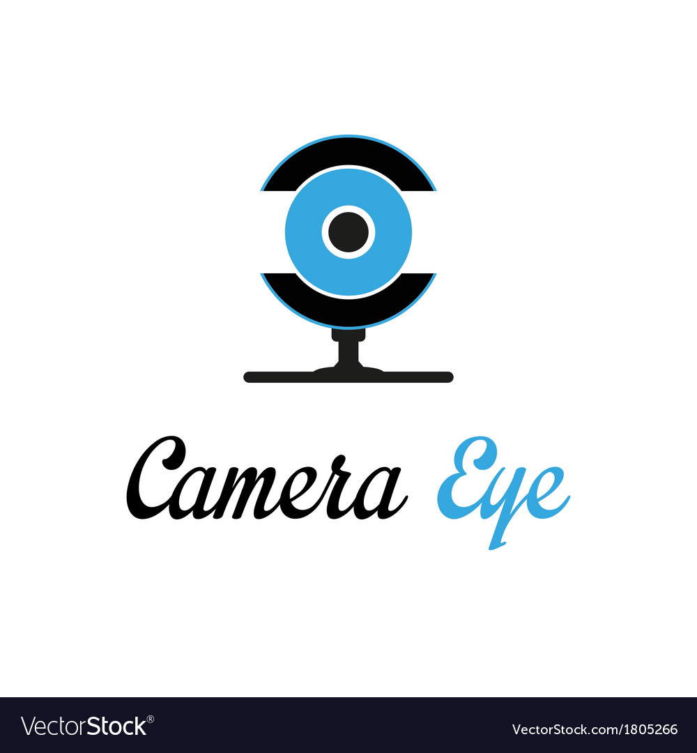 Camera eye Royalty Free Vector Image - VectorStock