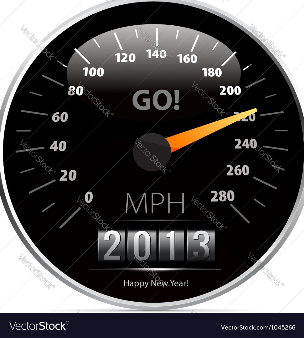Speedometer Royalty Free Vector Image - VectorStock