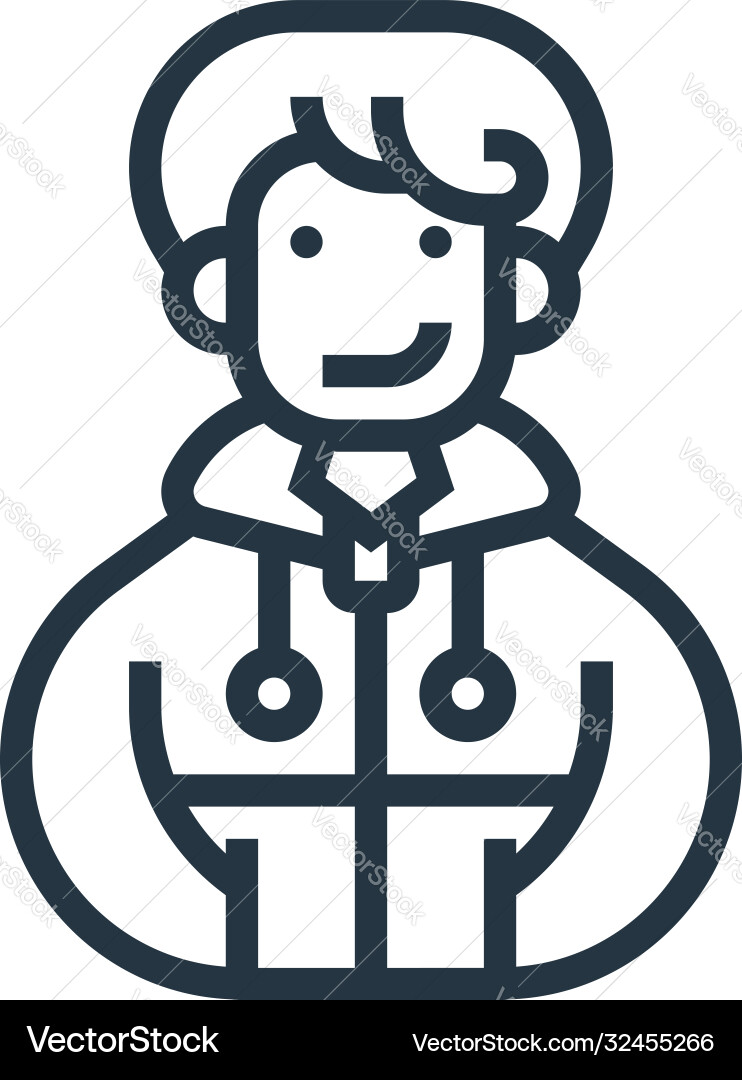 Sportswear icon isolated on white background Vector Image
