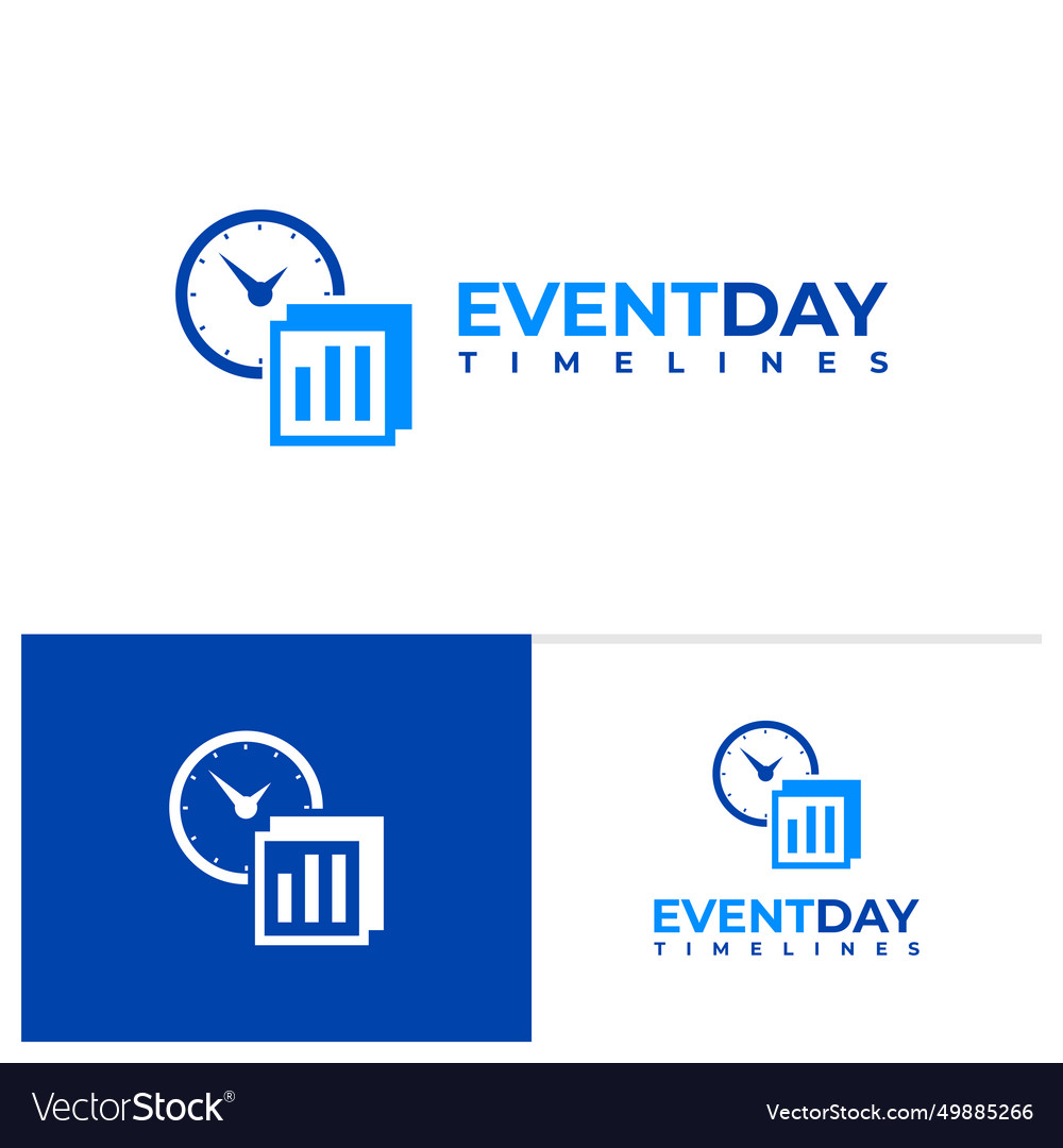 Time notes logo design creative Royalty Free Vector Image