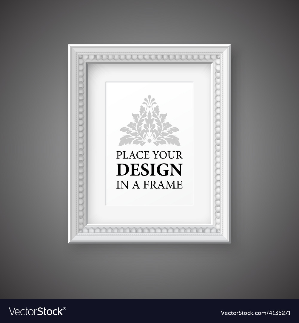 Frame template Royalty Free Vector Image - VectorStock