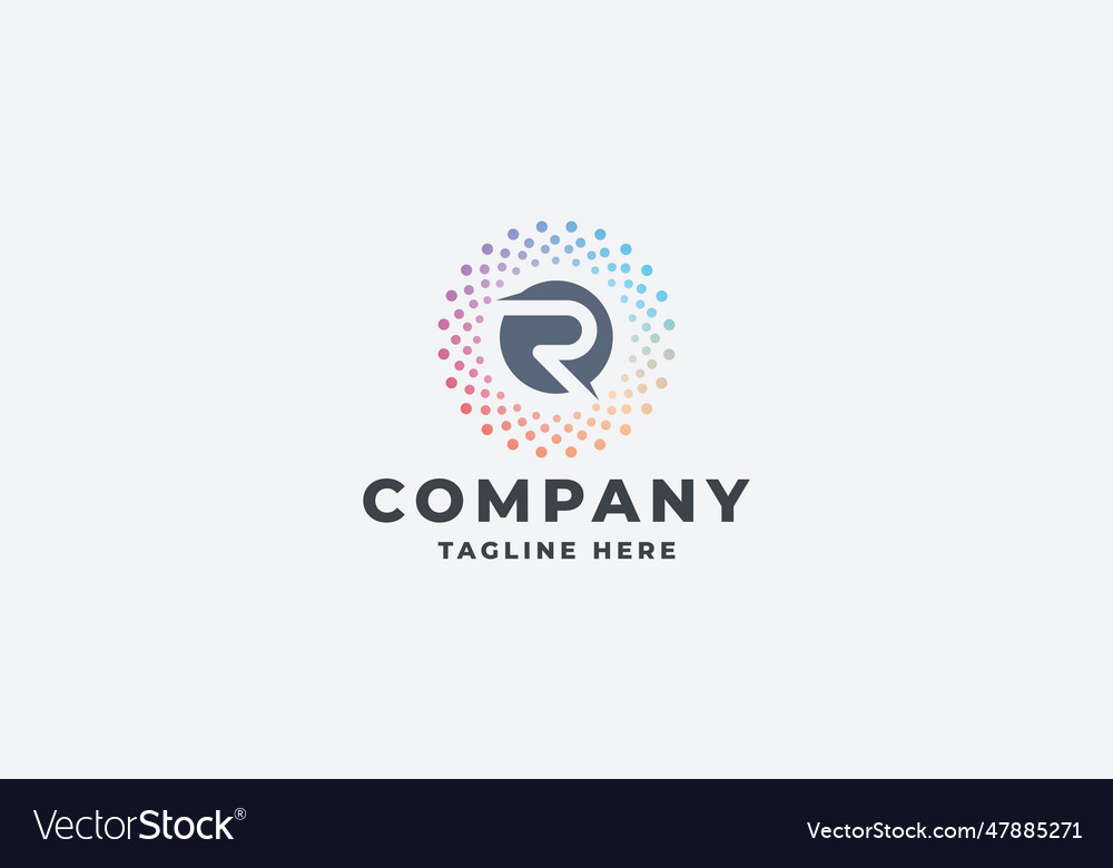 Logo rotative Royalty Free Vector Image - VectorStock