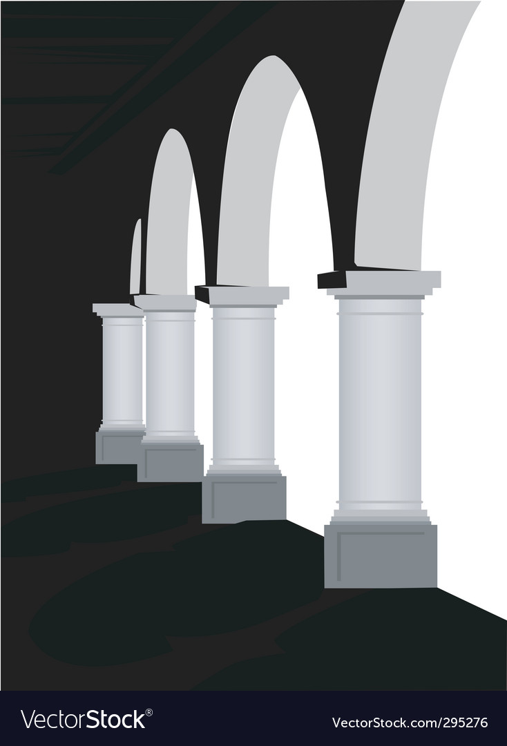 Pillar Royalty Free Vector Image - VectorStock