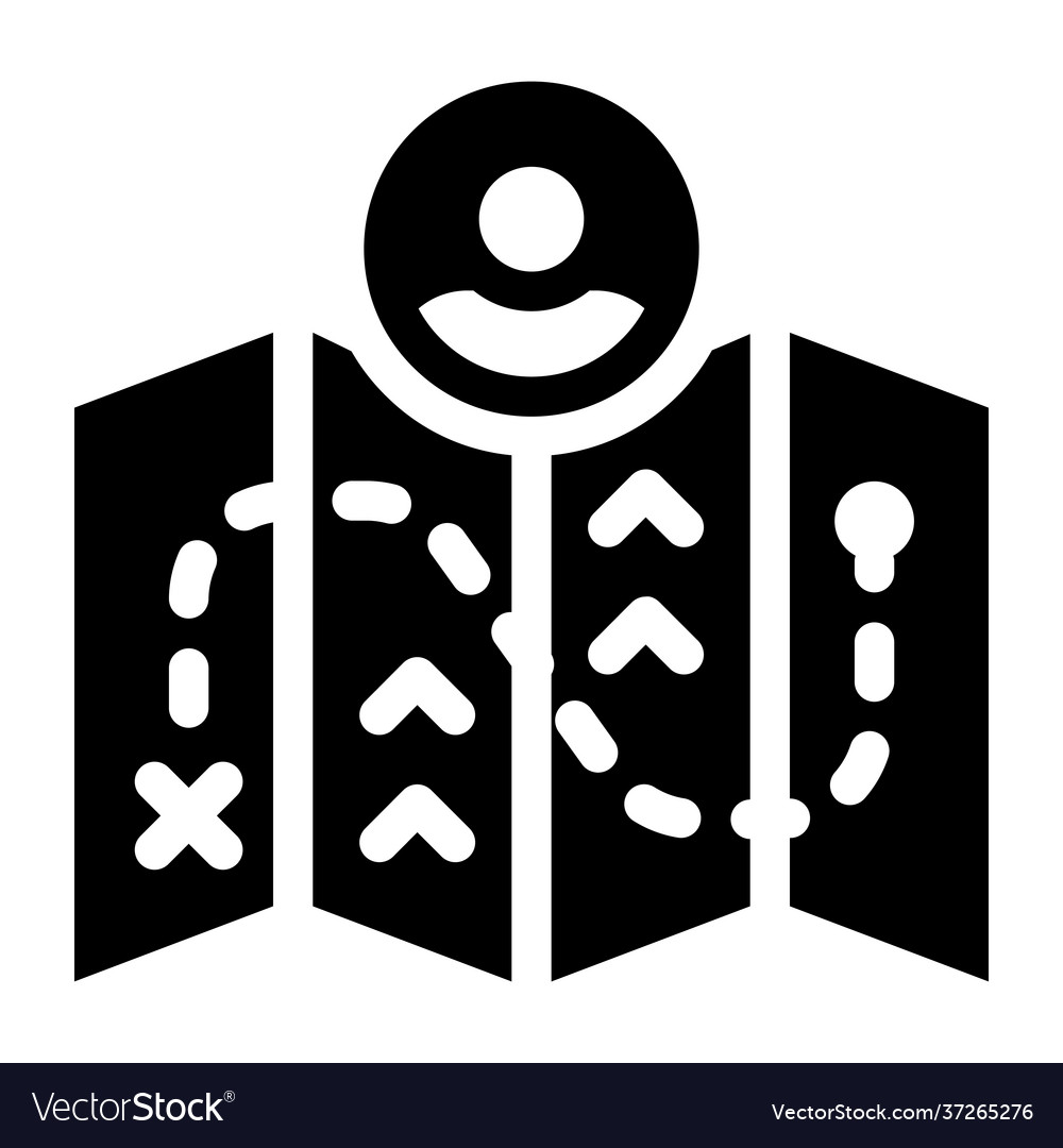 User map Royalty Free Vector Image - VectorStock