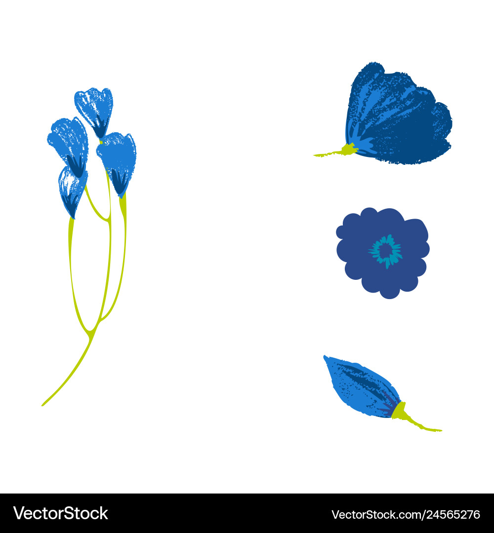 Watercolor design element bird banners Royalty Free Vector