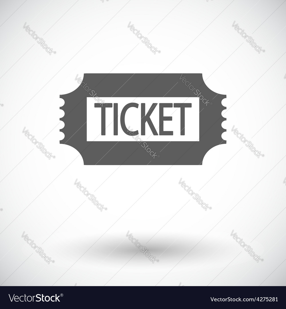 Ticket Royalty Free Vector Image - VectorStock
