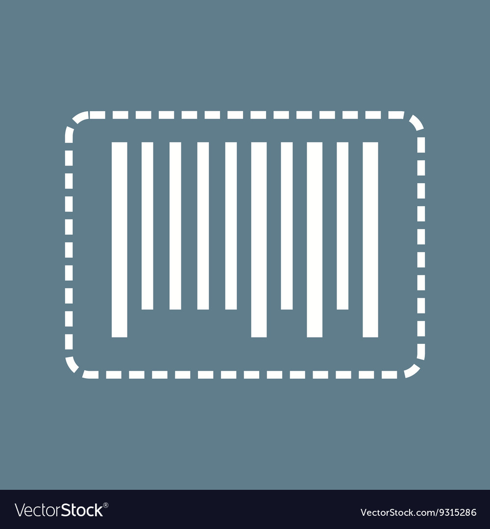 Cutting bar code Royalty Free Vector Image - VectorStock