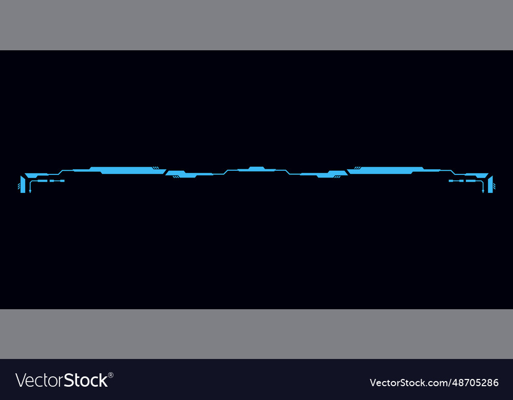 Futuristic abstract header line Royalty Free Vector Image