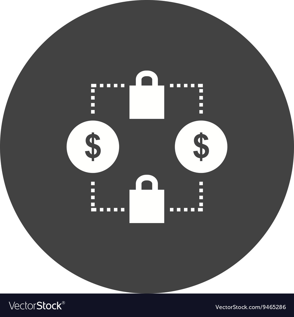 Secure transactions Royalty Free Vector Image - VectorStock