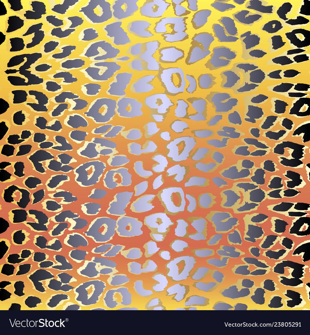 Leopard background seamless pattern Royalty Free Vector