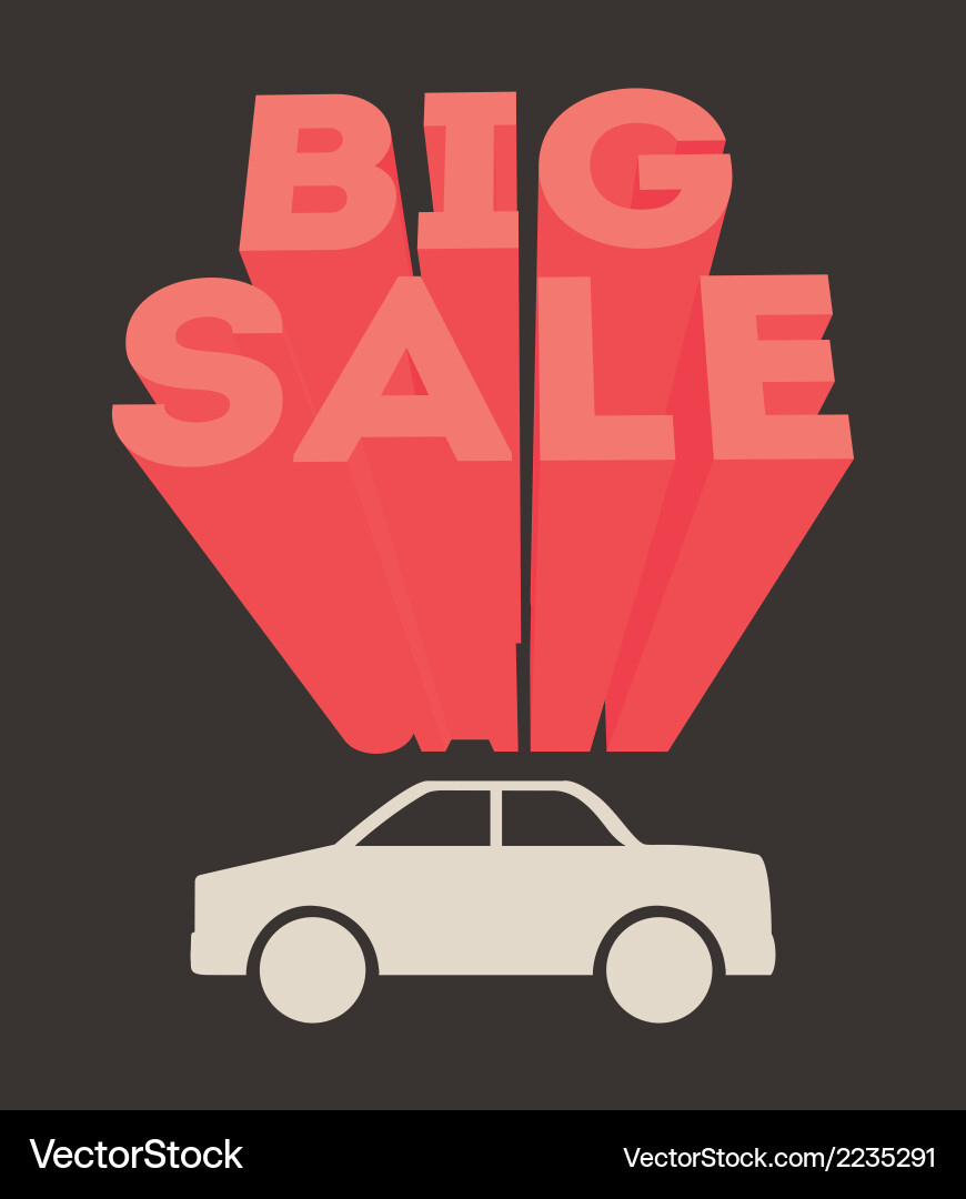Shopping design over black background Royalty Free Vector