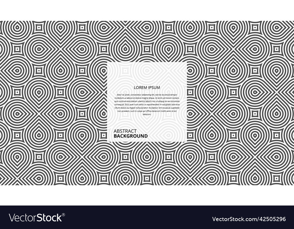Abstract diagonal geometric circular lines pattern