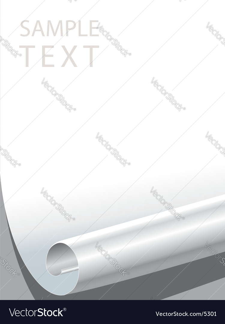 Paper corner bended Royalty Free Vector Image - VectorStock